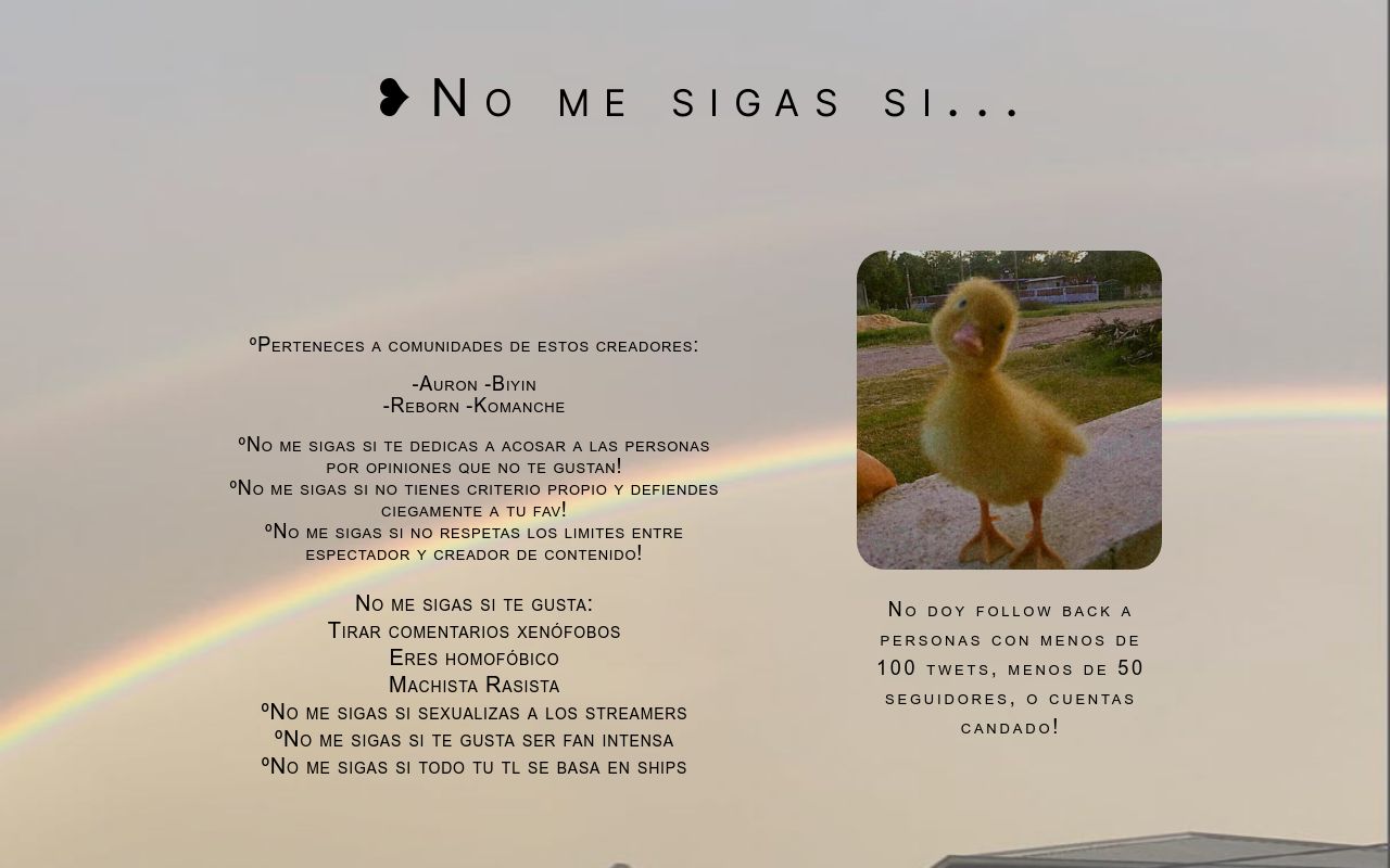 likes and dislikes •